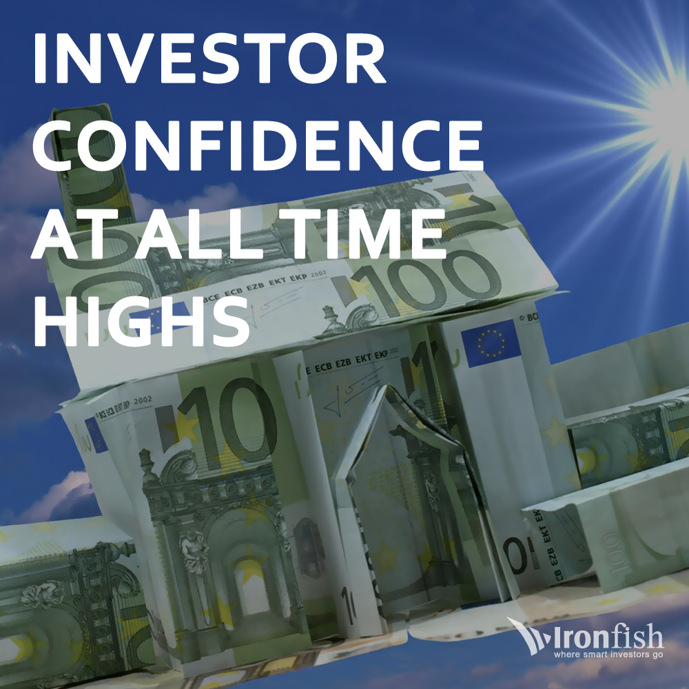 Investor Confidence At All Time Highs - Ironfish